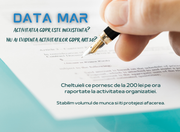 Servicii GDPR – DPO – datamar.ro